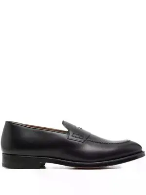 DOUCAL'S Leather Loafers - Black