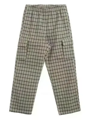 Gramicci Check-pattern Cargo Trousers