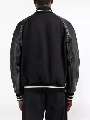 Roberto Cavalli Contrast-panel Bomber Jacket