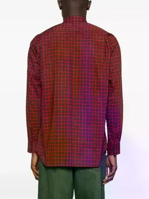 Comme Des Garçons Patchwork Plaid Shirt