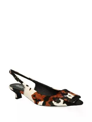 BIBI LOU Buckle Slingback Pumps