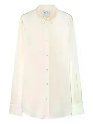 FORTE_FORTE Buttoned Collared Shirt