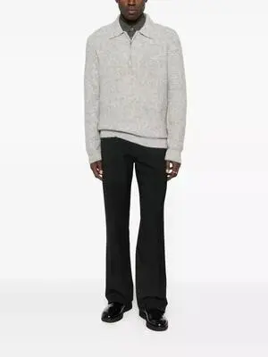 Nn07 Alfie Zip-neck Polo Shirt