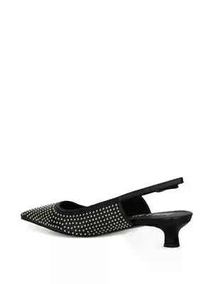 BIBI LOU 35mm Studded Slingback Pumps