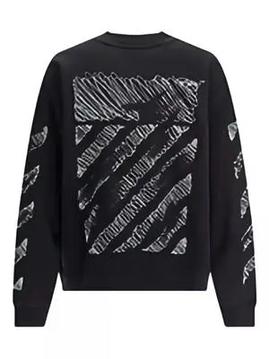 Off-White Scribble Diag Crew-neck Sweater