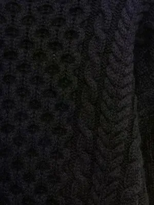 DURAN LANTINK Textured Knit Mini Dress