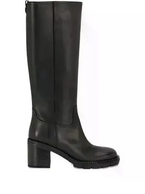 Casadei 80mm Block-heel Boots - Black