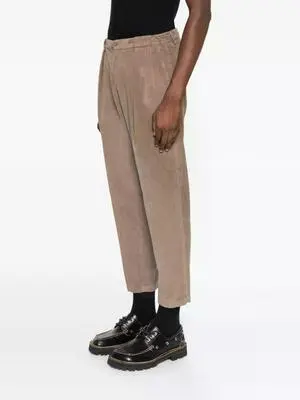 BRIGLIA 1949 Corduroy Cropped Trousers
