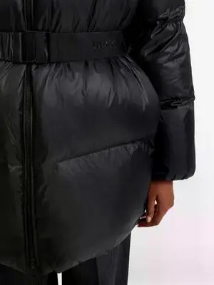 Hugo Hooded Belted Coat