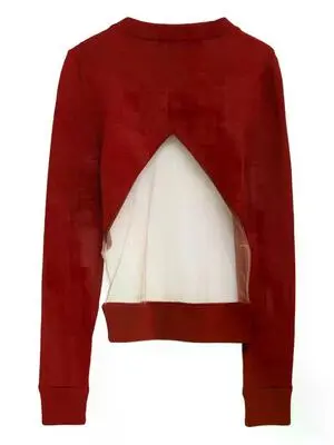 DURAN LANTINK V-neck Panelled Sweater