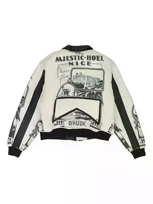 Rhude Printed Voyage Bomber Jacket