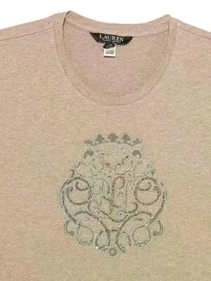 Ralph Lauren Katlin Embellished T-shirt - Neutrals
