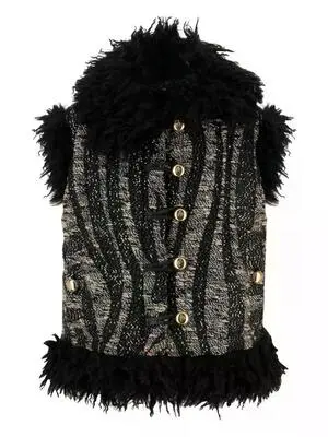 Emilio Pucci Fur-trimmed Button Jacket