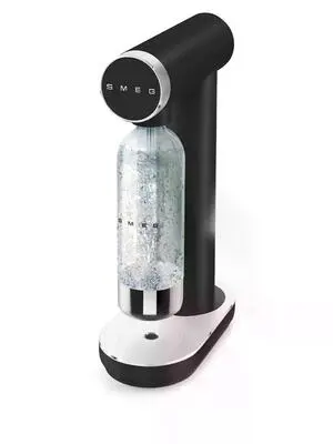 SMEG Logo-print Soda Maker - Black