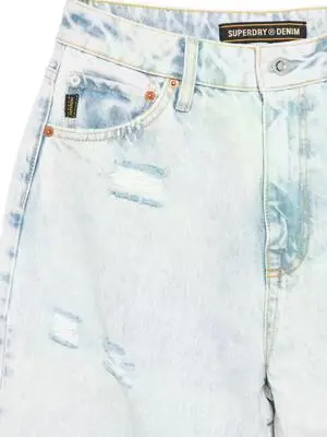 Superdry Ripped Jeans With Distressed Finish