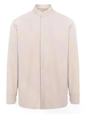 HAMZA Thom Buttoned Shirt - Neutrals