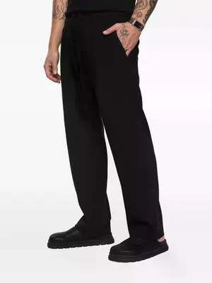 HAMZA Drawstring Pleated Trousers