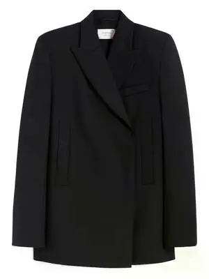 Sportmax Esule Double-breasted Blazer - Black