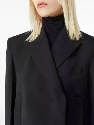 Sportmax Esule Double-breasted Blazer - Black