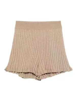 LISA YANG Ribbed Knit Shorts