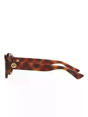 Gucci Oval-frame Sunglasses