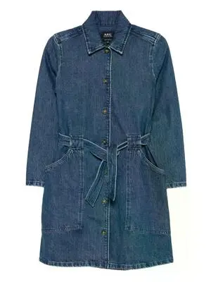 A.p.c. Long Sleeve Dresses