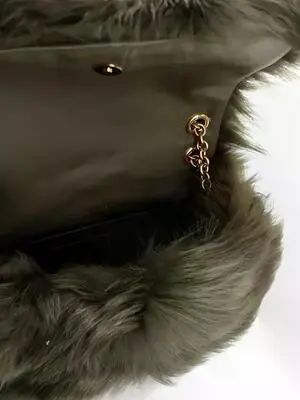 Saint Laurent Jamie Shearling Shoulder Bag