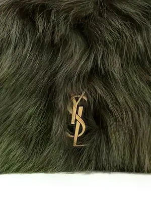 Saint Laurent Jamie Shearling Shoulder Bag