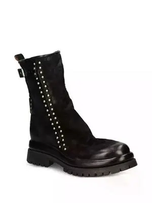 A.S.98 Studded Buckled Boots