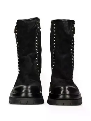 A.S.98 Studded Buckled Boots