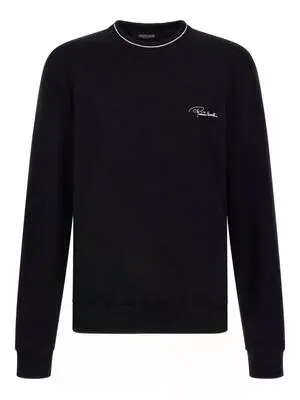 Roberto Cavalli Logo-embroidered Sweatshirt