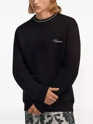 Roberto Cavalli Logo-embroidered Sweatshirt