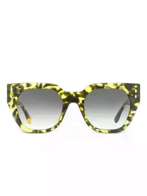 Isabel Marant 158 Cat-eye Sunglasses - Yellow