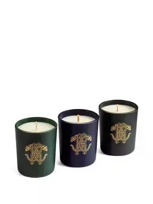 Roberto Cavalli Gold Jungle Scented Candle - Black