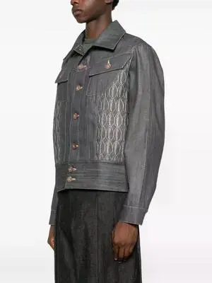 LABRUM Embroidered Denim Jacket