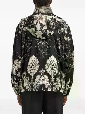 Roberto Cavalli Broccato-print Jacket