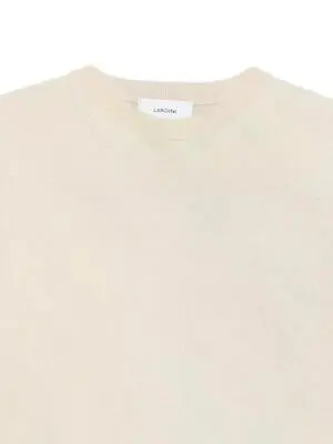 LARDINI Crew-neck Knitted Sweater - Neutrals