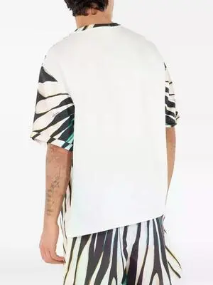 Roberto Cavalli Graphic-print T-shirt - Blue