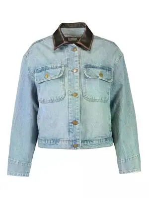 Simkhai Philoh Denim Trucker Jacket