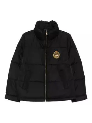 Ralph Lauren Crest-appliqué Puffer Jacket