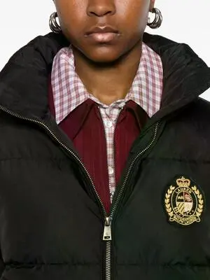 Ralph Lauren Crest-appliqué Puffer Jacket