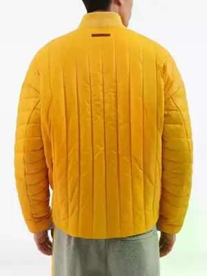1989 STUDIO Quilted Zip Jacket - Yellow