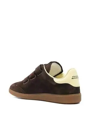 Isabel Marant Étoile Beth Suede Touch-strap Sneakers - Brown