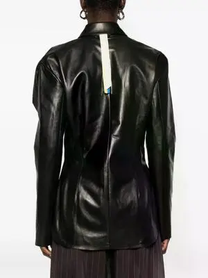 LITKOVSKA Buttoned Leather Shirt