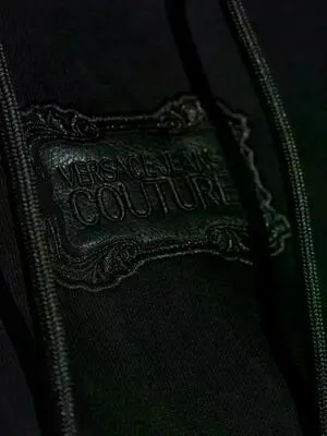 Versace Logo-patch Hoodie