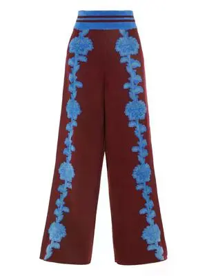 Temperley London Floral Bottoms For Women