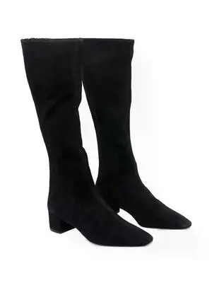 AQUAZZURA 35mm Pointed Toe Zip Boots