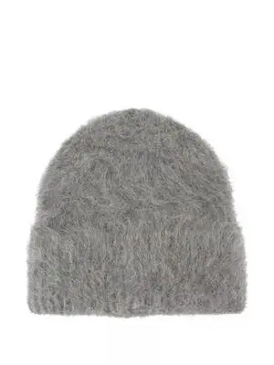 TOTEME Alpaca Knit Beanie - Grey