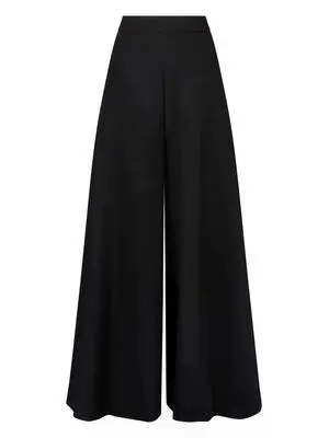 Roberto Cavalli Wool Palazzo Trousers