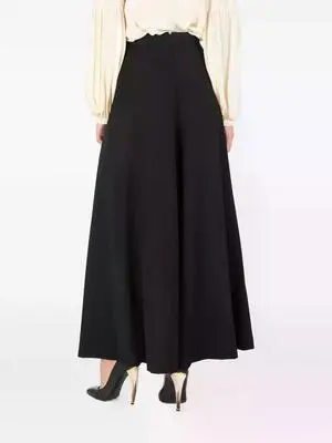 Roberto Cavalli Wool Palazzo Trousers